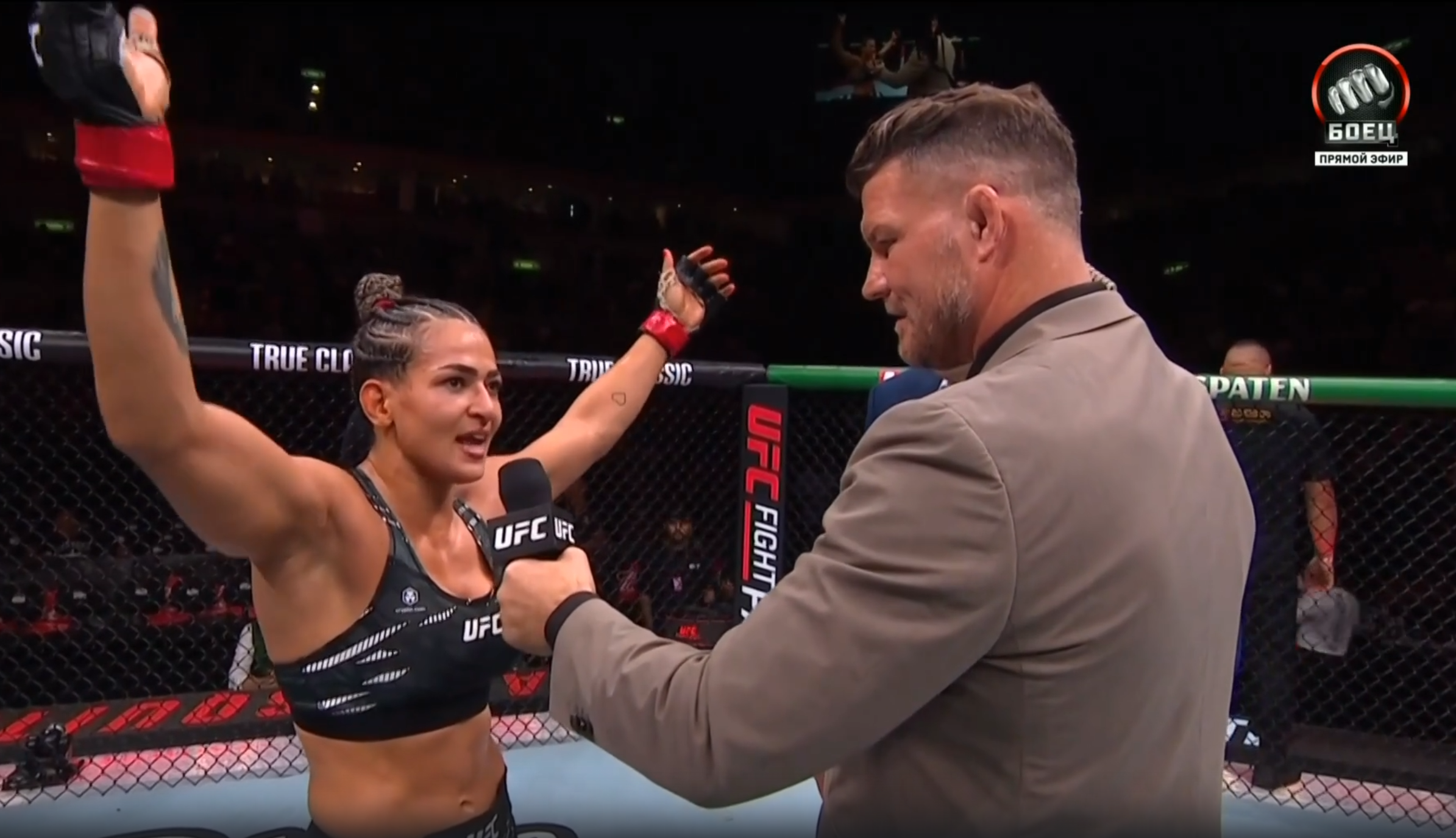 Изображение к видео: Биа Мескита против Ирины Алексеевой на UFC Fight Night