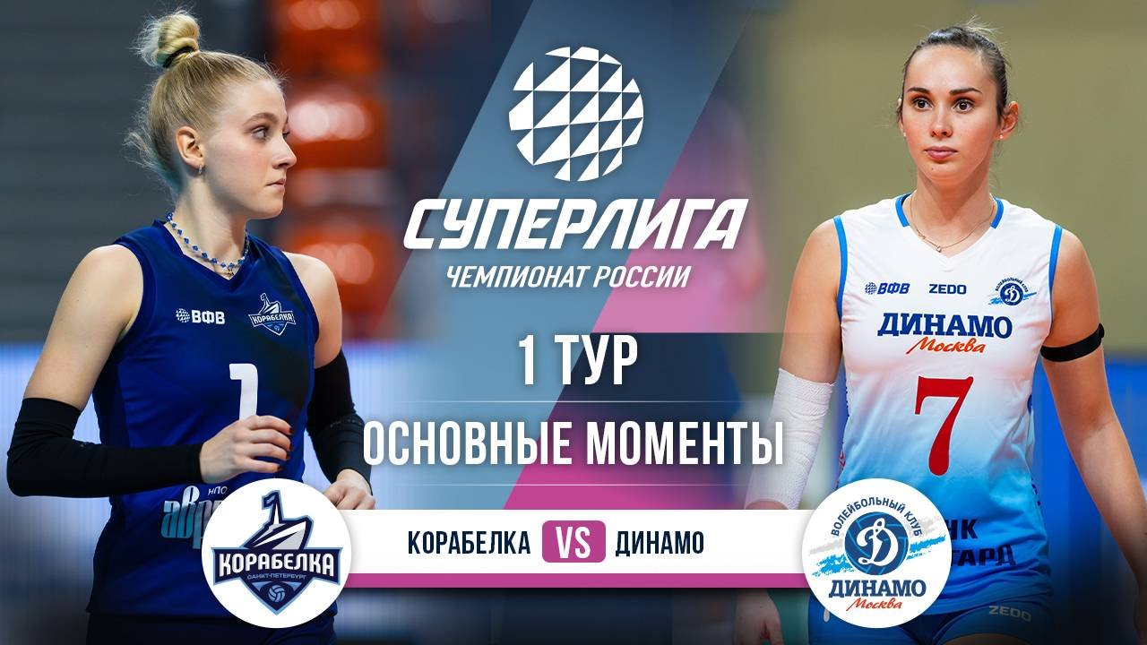 Изображение к новости: «Корабелка» — «Динамо» | 1 тур | Основные моменты | Суперлига 2025–2026