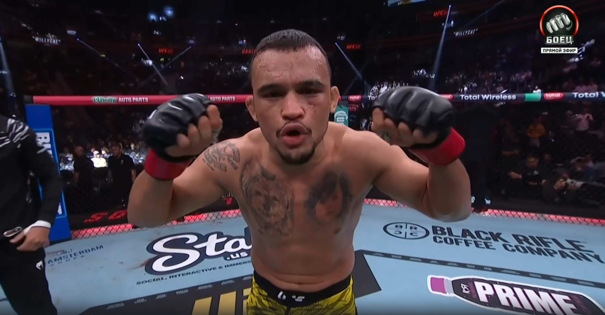 Изображение к видео: Даниэл Сантос против Джу Сан Йоо на UFC 320