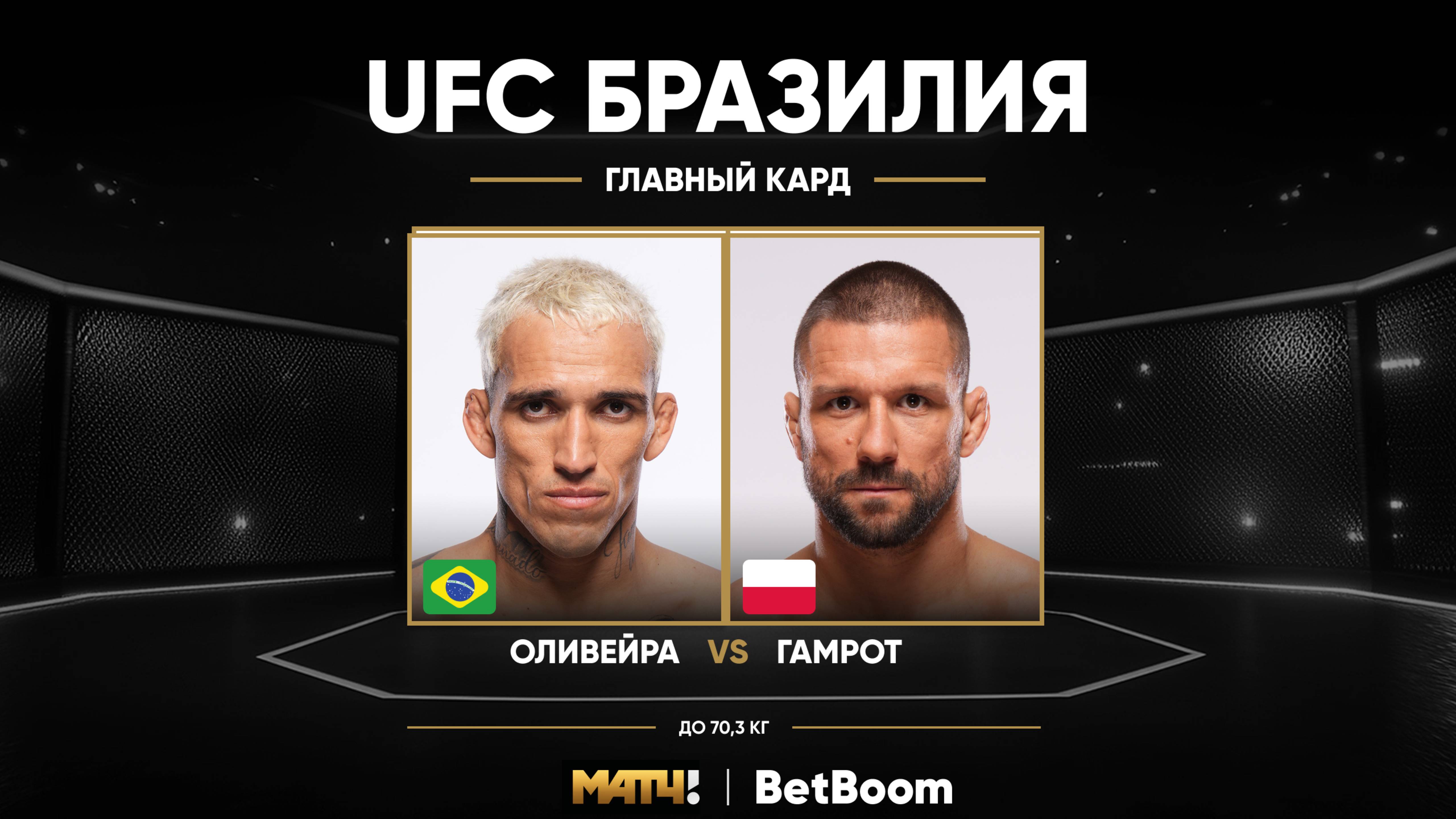 Изображение к видео: Чарльз Оливейра против Матеуша Гамрота на UFC Fight Night