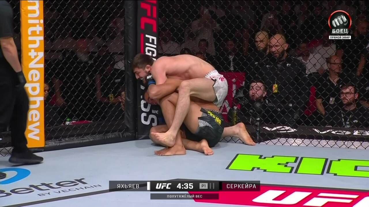Изображение к видео: Абдул-Рахман Яхьяев против Рафаэля Серкейры на UFC Fight Night