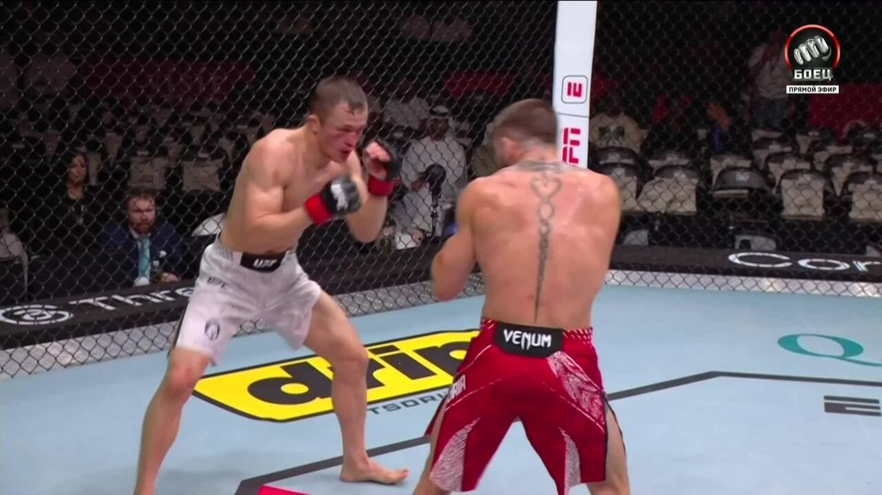 Изображение к видео: Бекзат Алмахан против Александра Топурии на UFC Fight Night