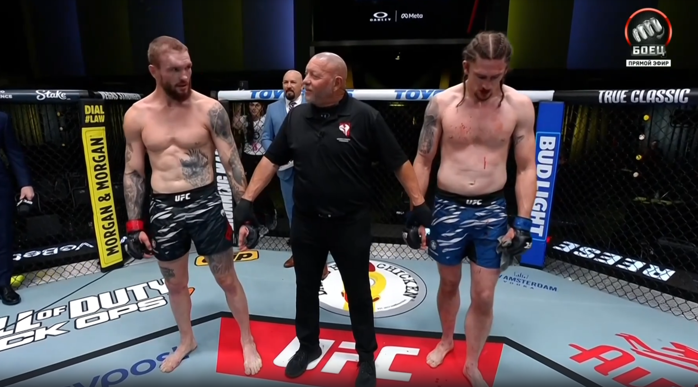 Изображение к видео: Закари Рис против Джексона МакВэя на UFC Fight Night