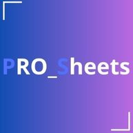 ProSheets Аватар автора