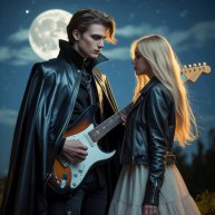 🎸🎶 Selena Night & Knight Night || Night Duet  🌙 Аватар автора