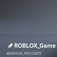 ROBLOX_Game Аватар автора