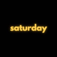 SATURDAY Аватар автора