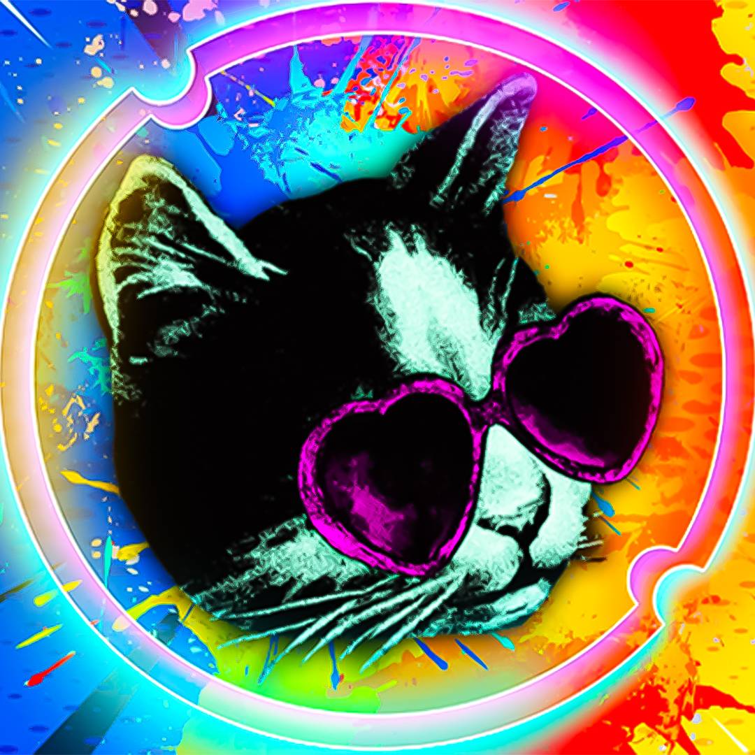 trippy cat cover photos for facebook