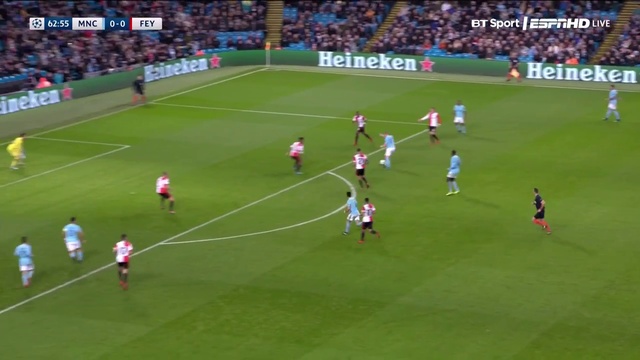 Манчестер Сити - Фейеноорд 1:0 видео