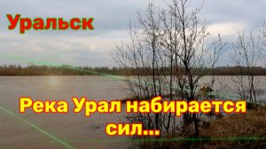 Река Урал в Уральске