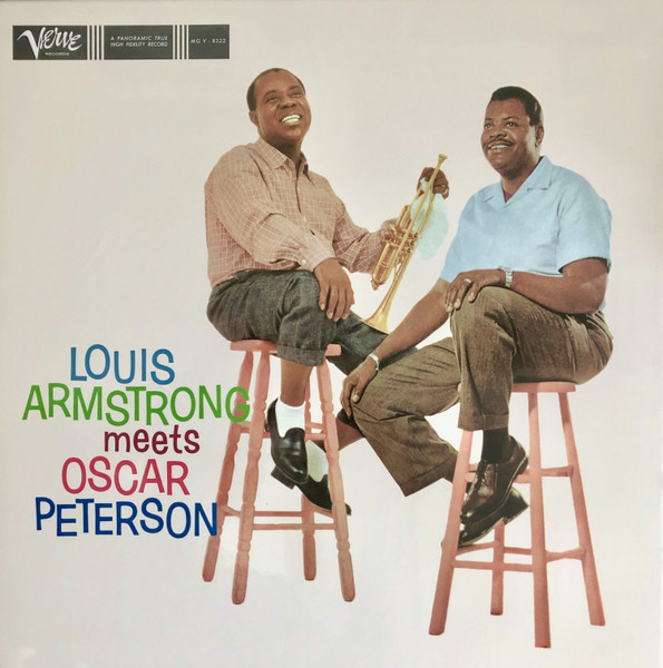 Louis Armstrong, Oscar Peterson – Louis Armstrong Meets Oscar Peterson, 	Verve Records, LP, Stereo, 2020, Jazz