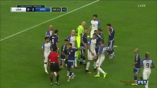 США - Аргентина 0:4 видео