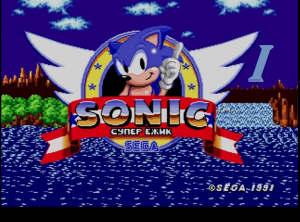 [SMD] SONIC THE HEDGEHOG (Sonic Team, 1991) - летсплей