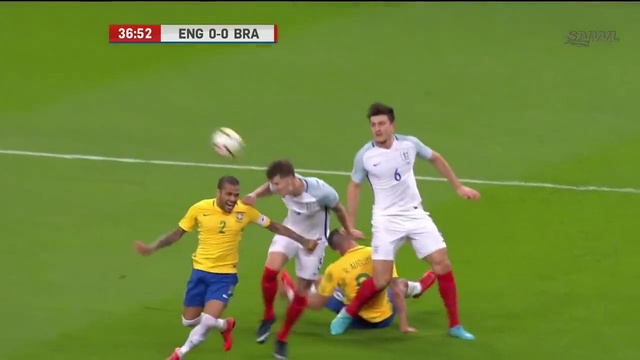 Англия - Бразилия 0:0 видео