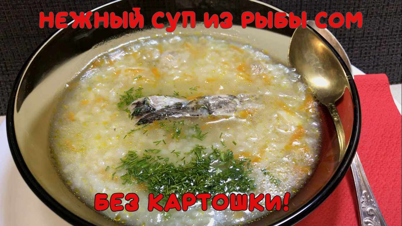 Рыбный суп из сома