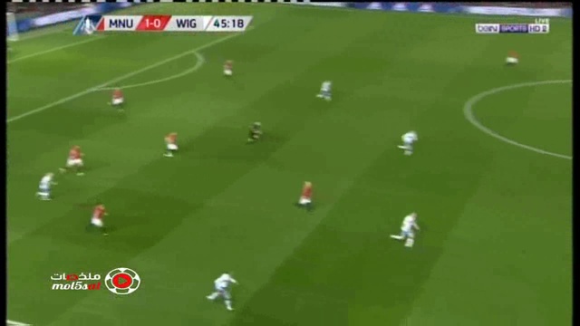 Манчестер Юнайтед - Уиган 4:0 видео