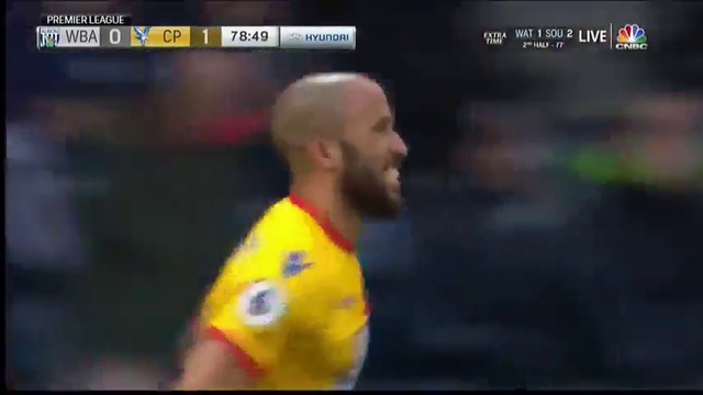Вест Бромвич - Кристал Пэлас 0:2 видео