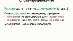 Уроки русского языка. 8 класс