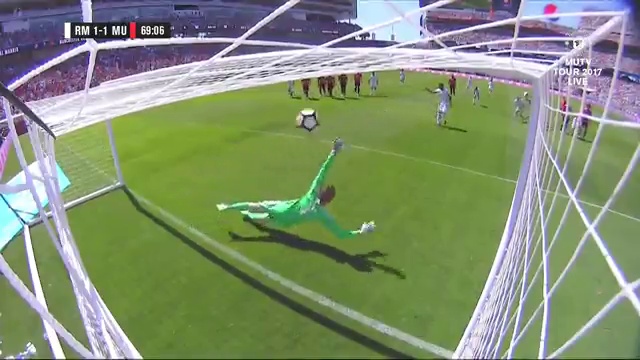 Реал - Манчестер Юнайтед 1:1 (пен. 1:2) видео