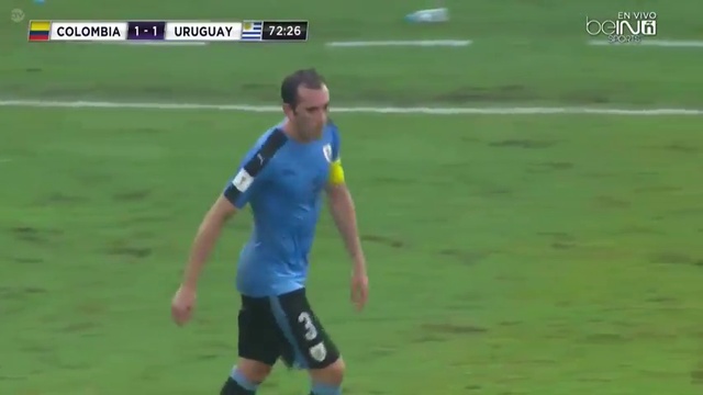 Колумбия - Уругвай 2:2 видео