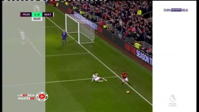 Манчестер Юнайтед - Уотфорд 2:0 видео