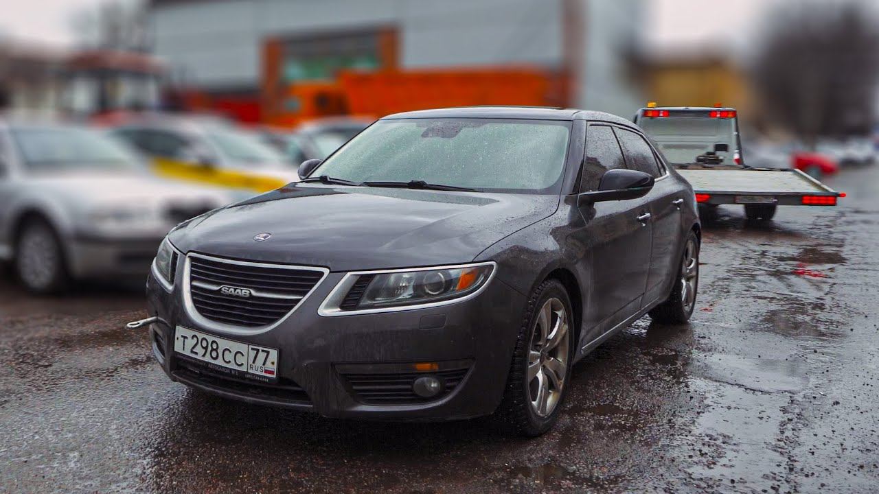 Хитрая поломка редкого Saab 9-5 Aero. Такого Вы еще не встречали )