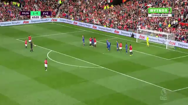 Манчестер Юнайтед - Эвертон 4:0 видео