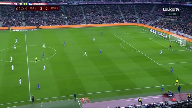 Барселона - Реал Сосьедад 5:2 видео
