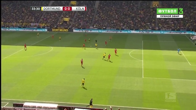 Боруссия Дортмунд - Кельн 0:0 видео