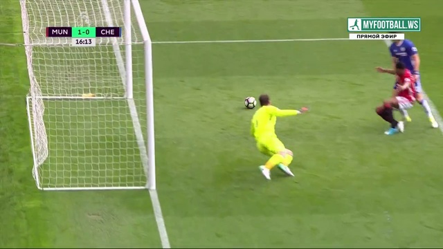Манчестер Юнайтед - Челси 2:0 видео