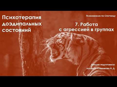 Современный психоанализ по Спотницу