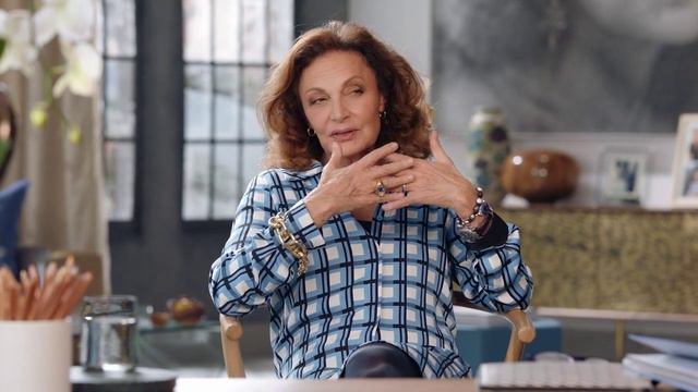 Диана фон Фюрстенберг учит созданию модного бренда/Diane Von Furstenberg Teaches Building A Fashion