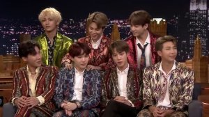 BTS на шоу Джимми Фэллона