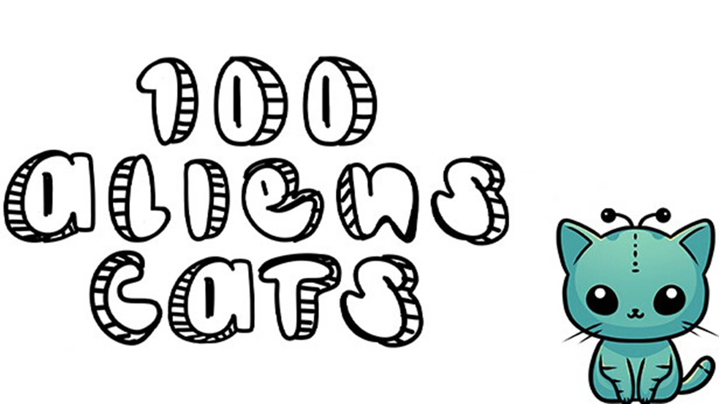 100 Aliens Cats