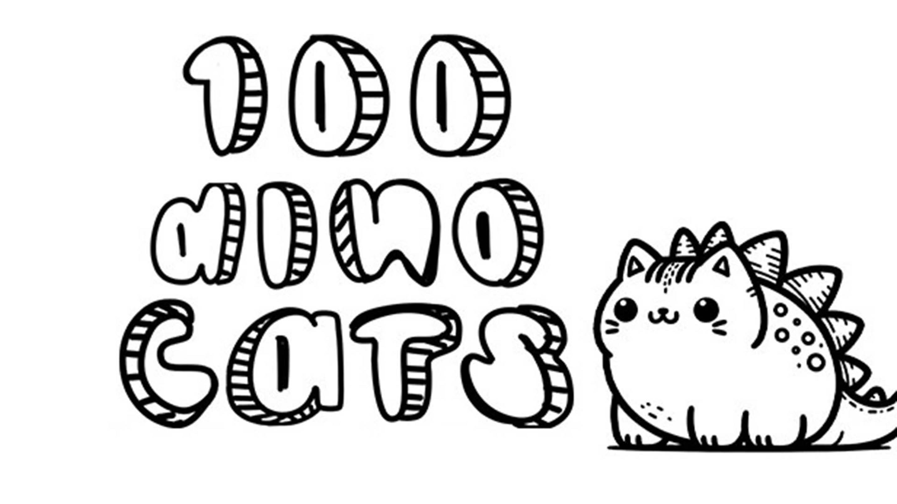 100 Dino Cats