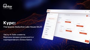 Курс: «Платформа Deductive Lake House (DLH)»