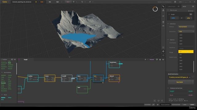 [Ландшафт] Beginner Terrain Creation using Gaea for Unreal Engine