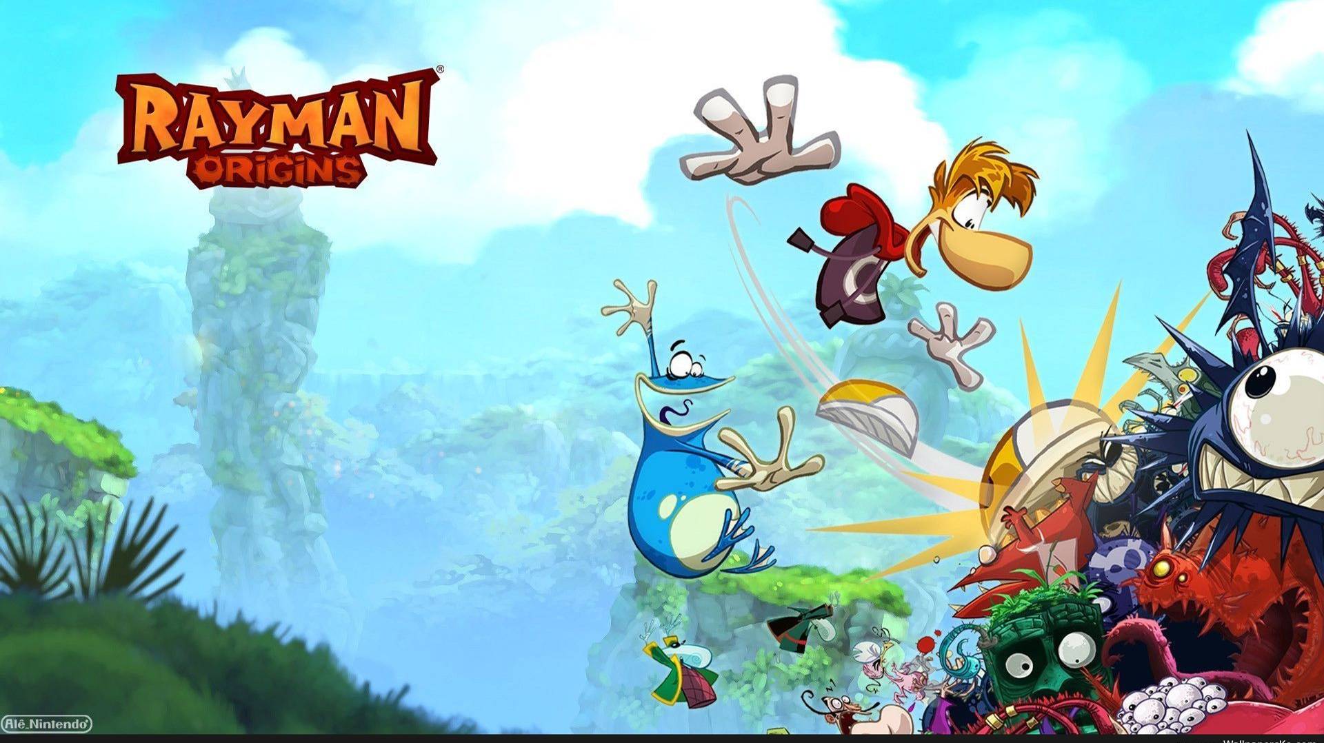 Rayman Origins.ПРОЙДЕНО.