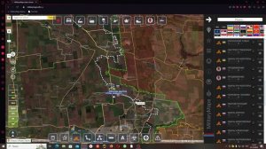 Обзор карты боевых действий Militarymaps Война на Украине за Октябрь 2024 год.