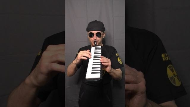 Александр Керченский играет на мелодике