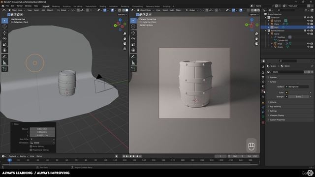 [blender] Blender 3D Artist Forge AAA Weapons