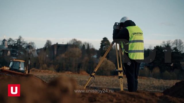 Строительство дома в современном стиле с бассейном в КП «Николино»