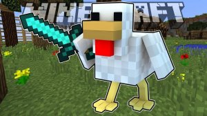 Приручение боевой курицы в Minecraft! 🐔⚔️ 11 частей по 5 минут!