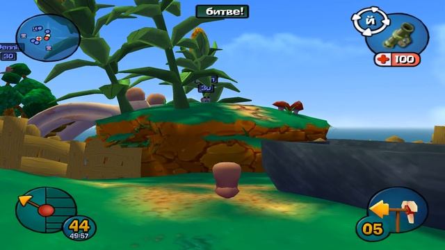 Worms 3D - проходит WormsMania TV