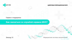 Умная операционная MVS. Обучающие видео