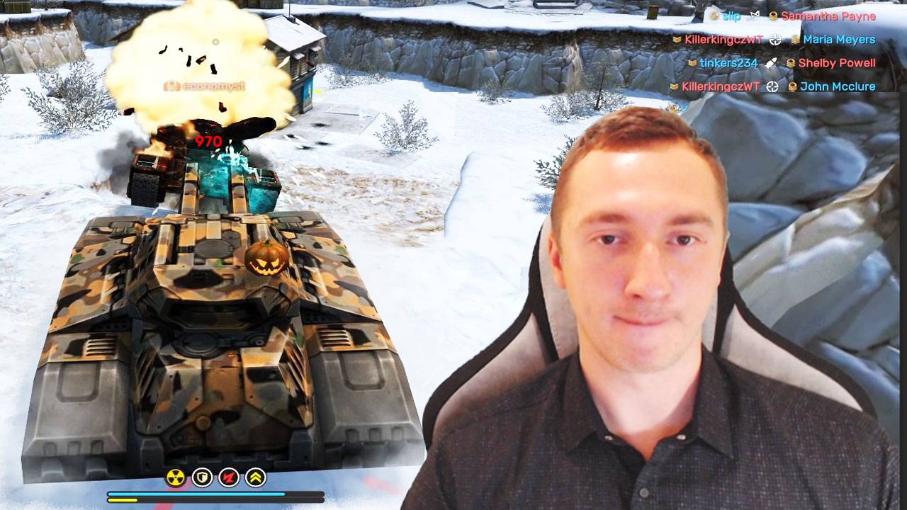 Let′s plays Tanki Online.