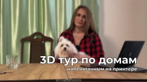 3D тур по домам, напечатанным на принтере ″АМТ″