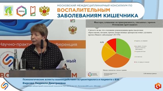 26.10.2023 г. Москва Московский междисциплинарный консилиум по воспалительным заболеваниям кишечника