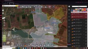 Обзор карты боевых действий Militarymaps Война на Украине за Октябрь 2024 год.