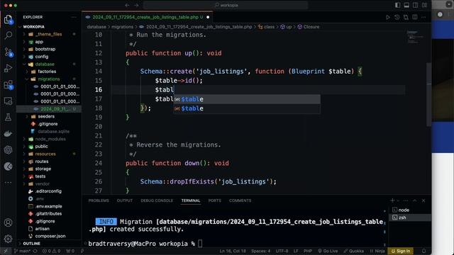 Chapter 06 PostgreSQL Database Setup &amp; Migrations